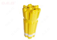 China 13 Buttons Dome Flat Thread Button Bit , Button Drill Bit With Long Life for sale