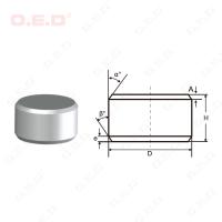 China K30 Flat top Tungsten Carbide Buttons HRA 90 For Oil Field for sale