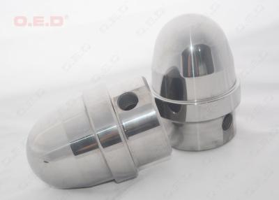 China Oil Field Tungsten Carbide Punching Head YG8 Polished Wear Punching Tools for sale