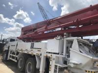 China ISUZU+PM 37M Used Concrete Pump 2012 Year With Commissioning And Training for sale