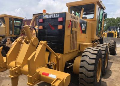 China Yellow Used Cat 140h Grader Japan Made Good Condition With 21000kg Operate Weight for sale