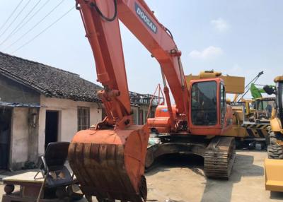China DH220LC-7 Used Excavator Machine , Used Crawler Excavator 2012 Orange Color Korea Made for sale