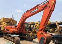 China DH220LC-7 Used Excavator Machine , Used Crawler Excavator 2012 Orange Color Korea Made for sale