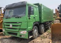 China HOWO 375 Howo 8x4 Dump Truck Used , 2nd Hand Tipper Trucks 280 - 380hp Horsepower for sale