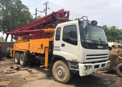 China ISUZU 42M Used Concrete Pump , 2010 Year Used Isuzu Concrete Pump Truck for sale