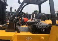 China TOYOTA FD100 Japan Second Hand Forklifts 2660x1225x2140mm Overall Dimensions for sale