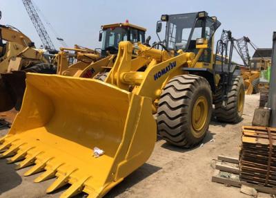 China WA470 KOMATSU Used Komatsu Wheel Loader 2006 Year With 3m3 Bucket Capacity for sale