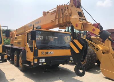 China XCMG QY50K2 Second Hand Crane , Yellow Color Used Hydraulic Truck Crane for sale