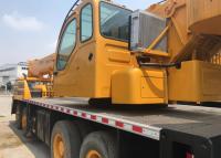 China XCMG QY50K2 Second Hand Crane , Yellow Color Used Hydraulic Truck Crane for sale