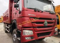 China HOWO 375 Second Hand Dumper Truck / 10 Tires Used Tipper Trucks Diesel Type for sale