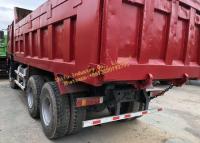 China HOWO 375 Second Hand Dumper Truck / 10 Tires Used Tipper Trucks Diesel Type for sale