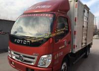 China 2014 Year Used Construction Machinery Diesel Fuel FOTON 6x2 Box Truck for sale