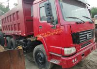China HOWO 336 6x4 Used Dump Truck , Second Hand 10 Wheeler Truck 336 Horsepower for sale