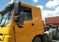 China HOWO Used Tractor Trailer Trucks Manual Transmission Type One Year Warranty for sale