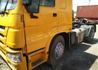 China HOWO Used Tractor Trailer Trucks Manual Transmission Type One Year Warranty for sale