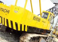 China HITACHI KH180 Used Crawler Crane 50 Ton Good Condition 3P 220--480V 50/60HZ for sale