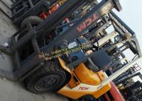 China Second Hand Forklifts TCM FD30 used japan forklifts ISUZU engine diesel 3 Ton for sale