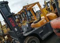 China TCM FD70 Used Diesel Forklift TCM 7 Ton Handing Equipment 2008 Year for sale