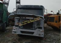 China Used Dump Truck HOWO 375 dump truck White color 12 wheels Africa construction work for sale