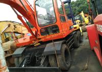 China DOOSAN 140W-7 Korea Used DOOSAN Wheel Excavator With 0.6m3 Bucket Capacity for sale