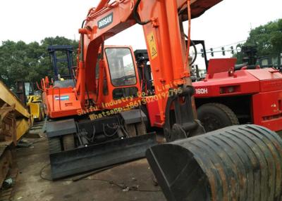 China DOOSAN 140W-7 Korea Used DOOSAN Wheel Excavator With 0.6m3 Bucket Capacity for sale