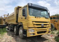 China Used Dump Truck HOWO 375  8X4 second hand tipper cheapfor sale big bucket for sale