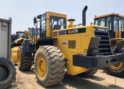 China KOMATSU WA470 Used Wheel Loader Africa Construction Equipment Wa320 Wa380 for sale