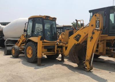China JCB 3CX Used Backhoe Loader , Used Small Backhoe Tractors Field Installation for sale