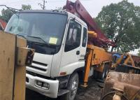 China 2010 Year ISUZU Used Putzmeister Concrete Pumps 42M With M42-5RZ Boom Model for sale