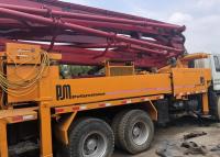 China 2010 Year ISUZU Used Putzmeister Concrete Pumps 42M With M42-5RZ Boom Model for sale