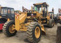 China Operating Normally Used Motor Grader , Yellow Japan 140h Motor Grader Used for sale