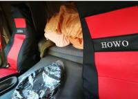 China Red Color HOWO 375 Howo Dump Truck 12 Wheeler Used One Year Warranty for sale