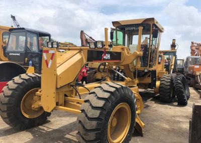 China Used Caterpillar 140h Motor Grader Japan Grader 123KW With 6 Cylinder for sale
