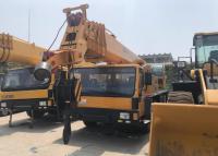 China XCMG QY50K Second Hand Crane , Yellow Lift Up 50 Ton Mobile Crane Used for sale