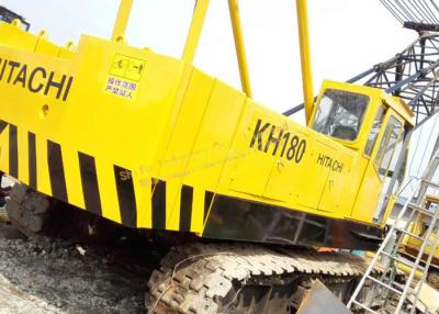 China 50 Ton Second Hand Crane HITACHI KH180 With 50m Max Lifting Height for sale