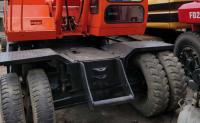 China 2010 Year  Used Wheel Excavator , Original Paint DOOSAN 140W Excavator Used for sale