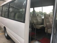 China 30 Seat With Manual Transmission Type TOYOTA 1HZ Engine Used Toyota Coaster Bus For sale for sale