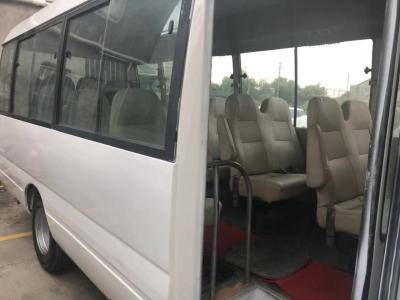 China 30 Seat With Manual Transmission Type TOYOTA 1HZ Engine Used Toyota Coaster Bus For sale for sale