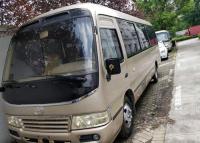 China 30 Seat Toyota Coaster Second Hand School Bus With LHD Steering Position for sale