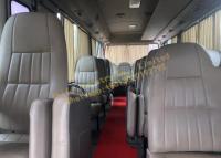 China TOYOTA 30 seats mini bus hot sale  Used Toyota Coaster Bus new face school bus Manual 1HZ Engine for sale
