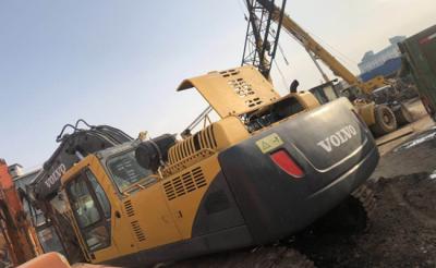 China VOLVO EC360 1.4cbm Used Excavator Machine 2015 Year With 5.5km/H Rated Speed for sale