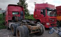 China Diesel Engine Used Tractor Trucks , Howo Tractor Truck6840x2496x3850mm for sale