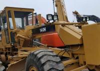 China 140h Used Motor Grader Operating Normally Yellow With 160 KW Net Power for sale