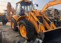 China Small JCB 4CX Second Hand Backhoe Loader 2015 Year 7800KG Operating Weight for sale