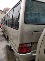 China Original TOYOTA Diesel engine school bus Used Toyota Coaster Buses leather seats 23-30Seats  Optional Color for sale