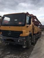 China Energy Saving Yellow Color Used Concrete Pump 48m 52m 2016 Year High Performance for sale