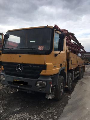 China Energy Saving Yellow Color Used Concrete Pump 48m 52m 2016 Year High Performance for sale