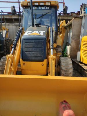 China Yellow Used Caterpillar Backhoe Loader 420F2 High Performance 1 Year Warranty for sale