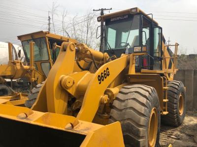 China CAT 966G Used Wheel Loader 256 Hp Rated Power 5 CBM 7825 * 2860 * 3490mm for sale
