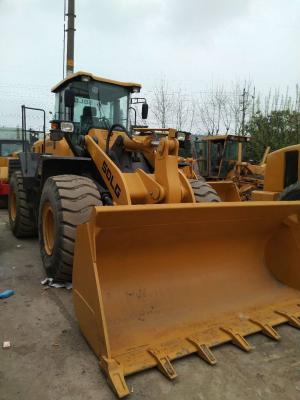 China SDLG956L Second Hand Wheel Loaders 99% New Condition Yellow Color for sale